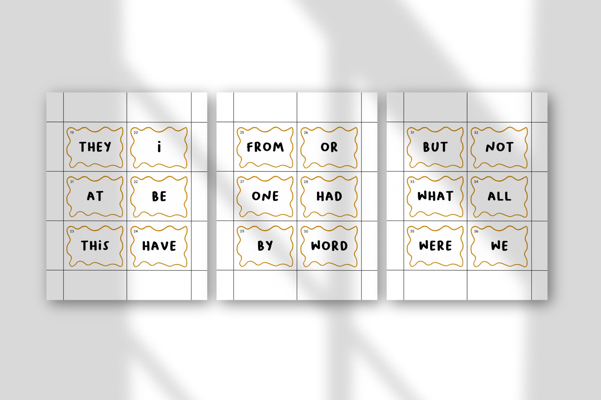 First 100 Fry Sight Word Flashcards Printable | Kindergarten & 1st ...