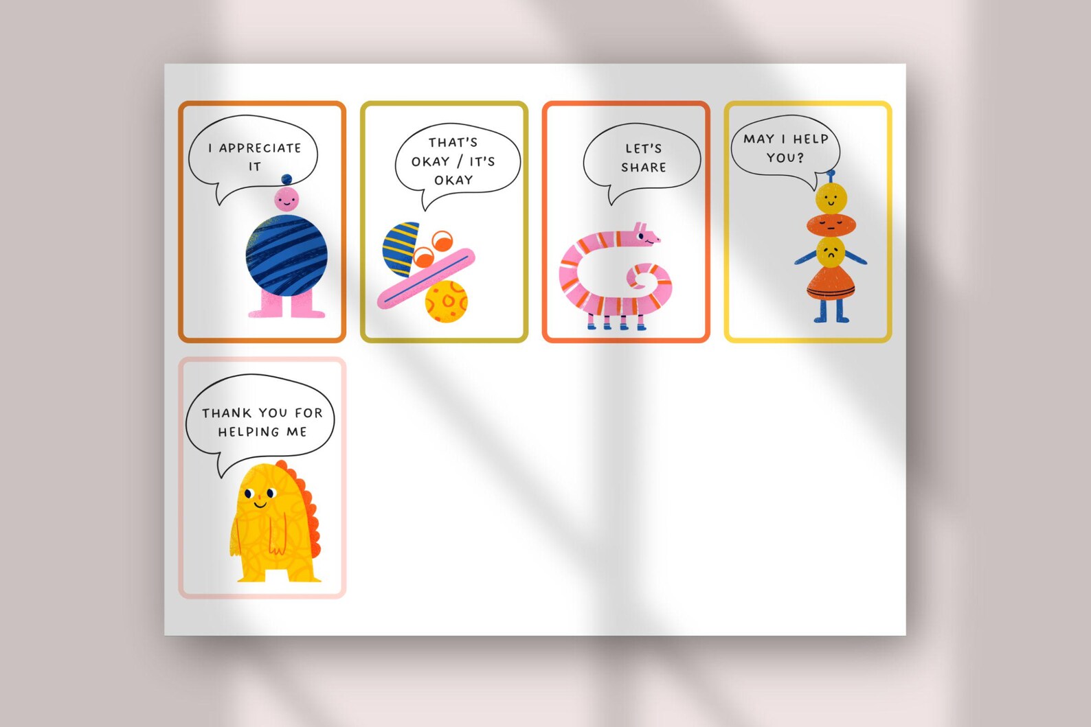 Magic Words Classroom Flashcards | Polite Words for Kids | Manners and ...
