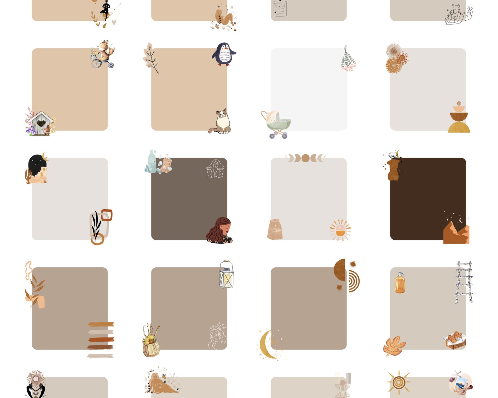 54 Cute and Simple Notes for a Digital Journal Goodnotes - Etsy