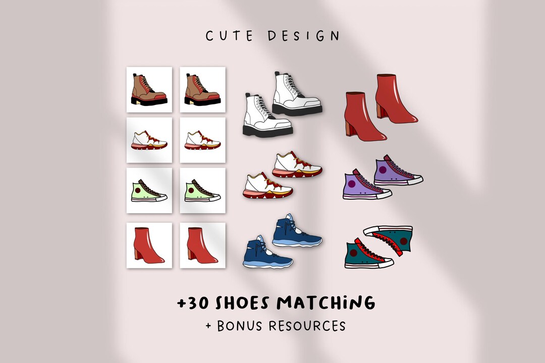 30+ Shoes Matching Activity for Kids | Preschool & Toddler Matching ...