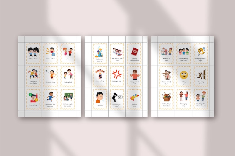 Behavior Sort Printable, Good & Bad Choices Sorting Activity, Positive ...