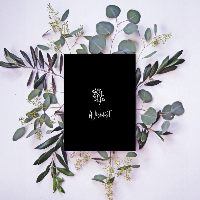 Printable Wishlist Aesthetics Scrapbook Version - Etsy