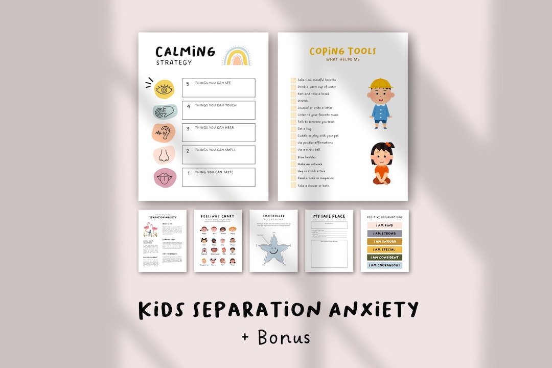 Separation Anxiety Activities for Kids | SEL Resource for Emotional ...