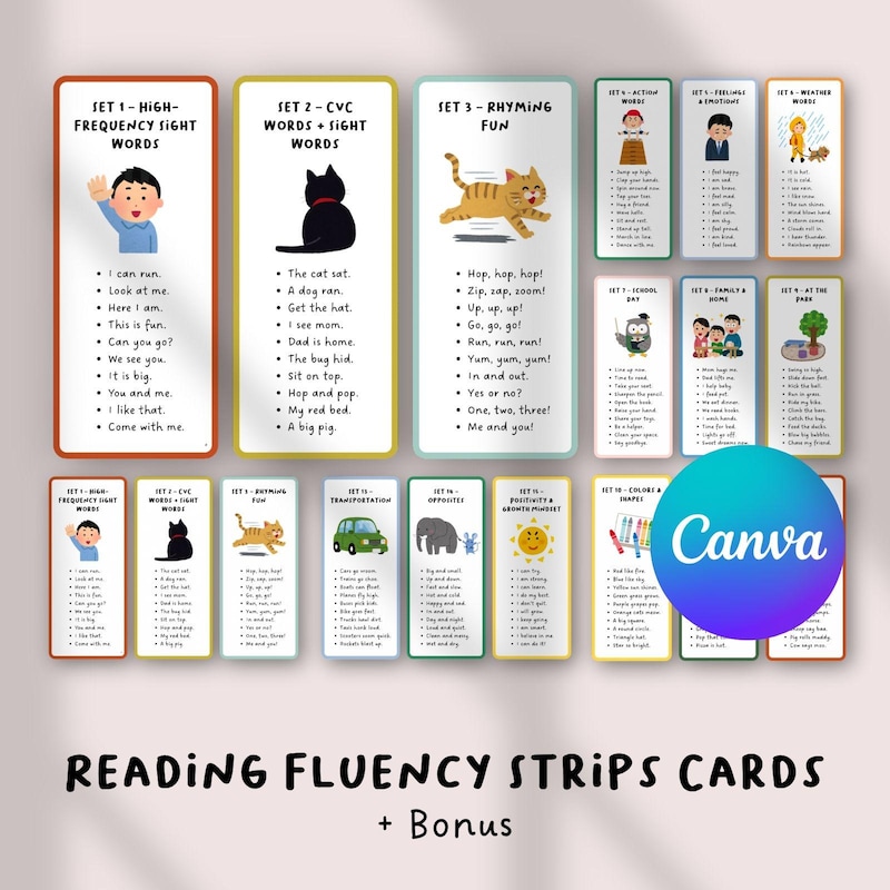 Printable I Can Read - Etsy