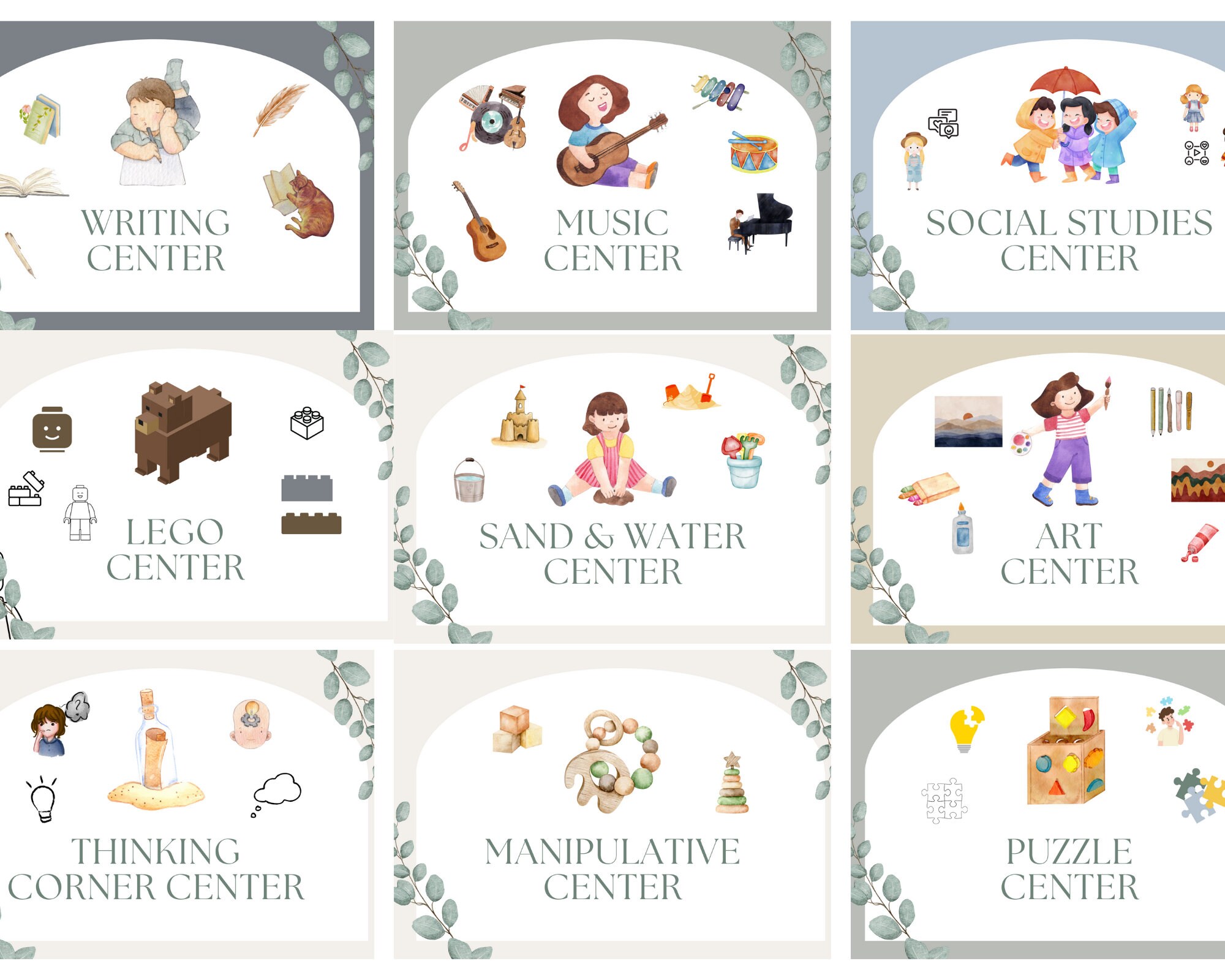 DAYCARE CENTER SIGNS : Get Organized With These Printable Childcare ...