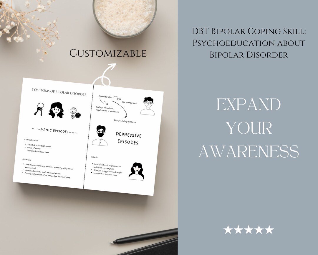 DBT Bipolar Coping Skill: Psychoeducation About Bipolar Disorder ...