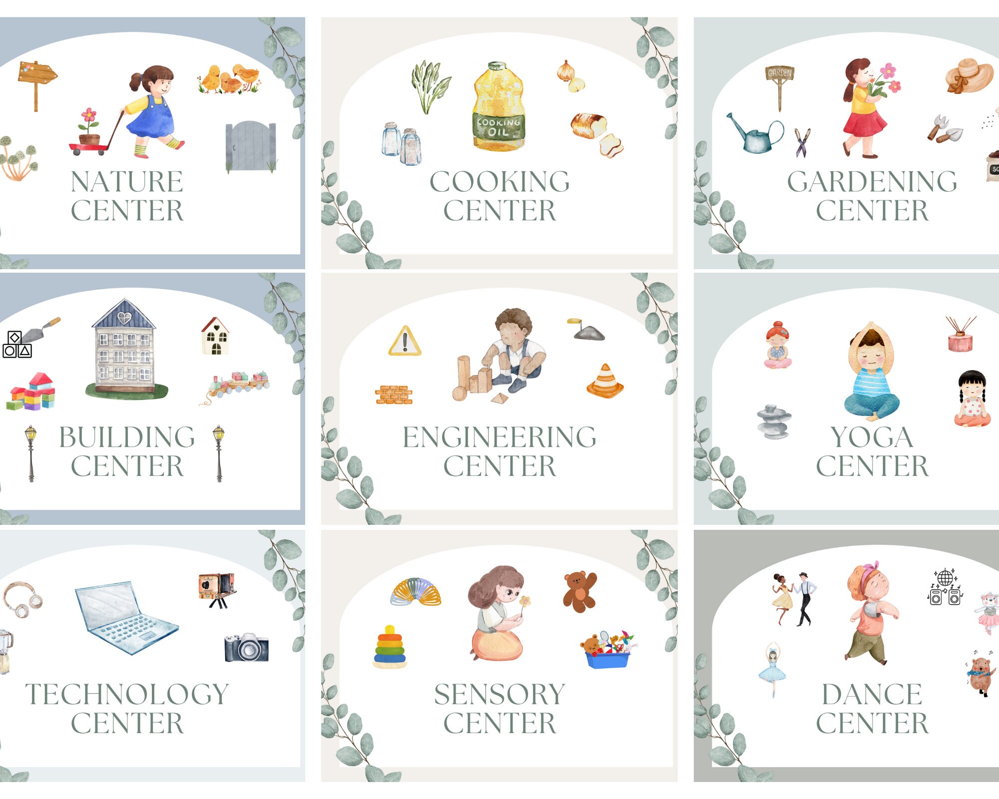 DAYCARE CENTER SIGNS : Get Organized With These Printable Childcare ...
