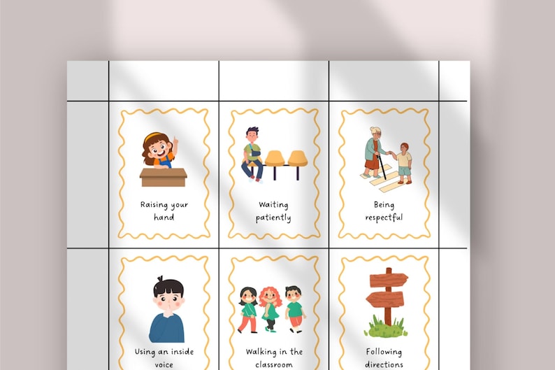 Behavior Sort Printable, Good & Bad Choices Sorting Activity, Positive ...
