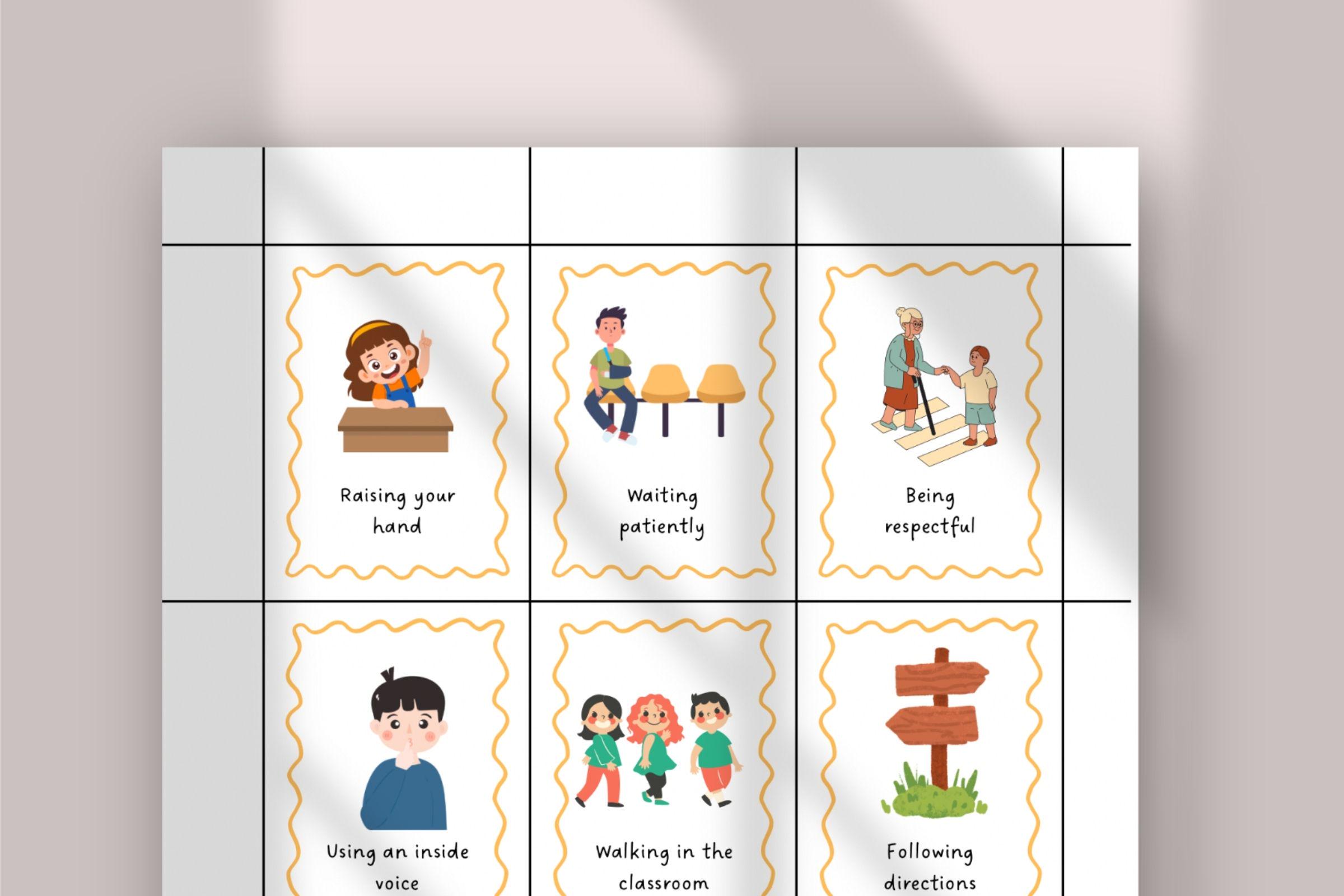 Behavior Sort Printable, Good & Bad Choices Sorting Activity, Positive ...