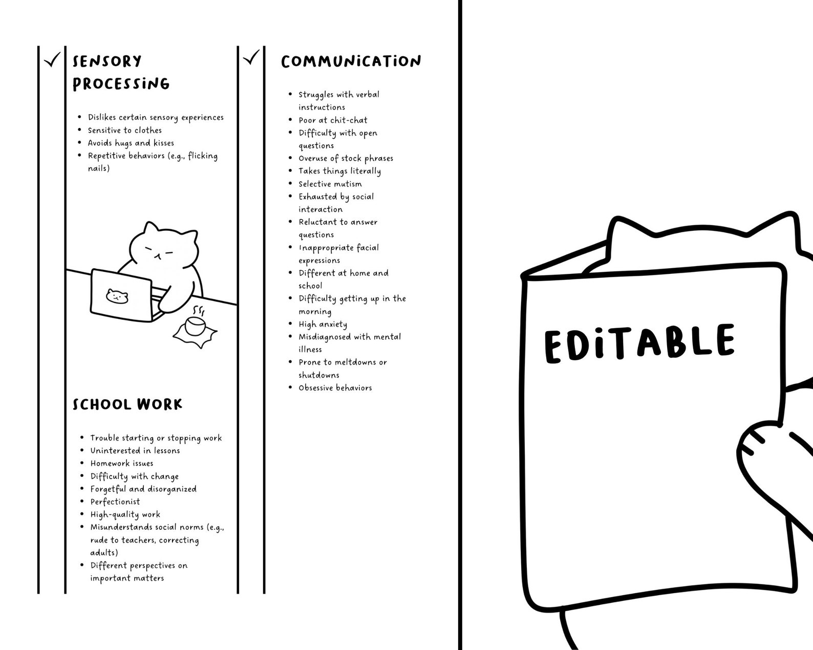 PDF | Autism in Girls Checklist | Understanding & Support Guide ...