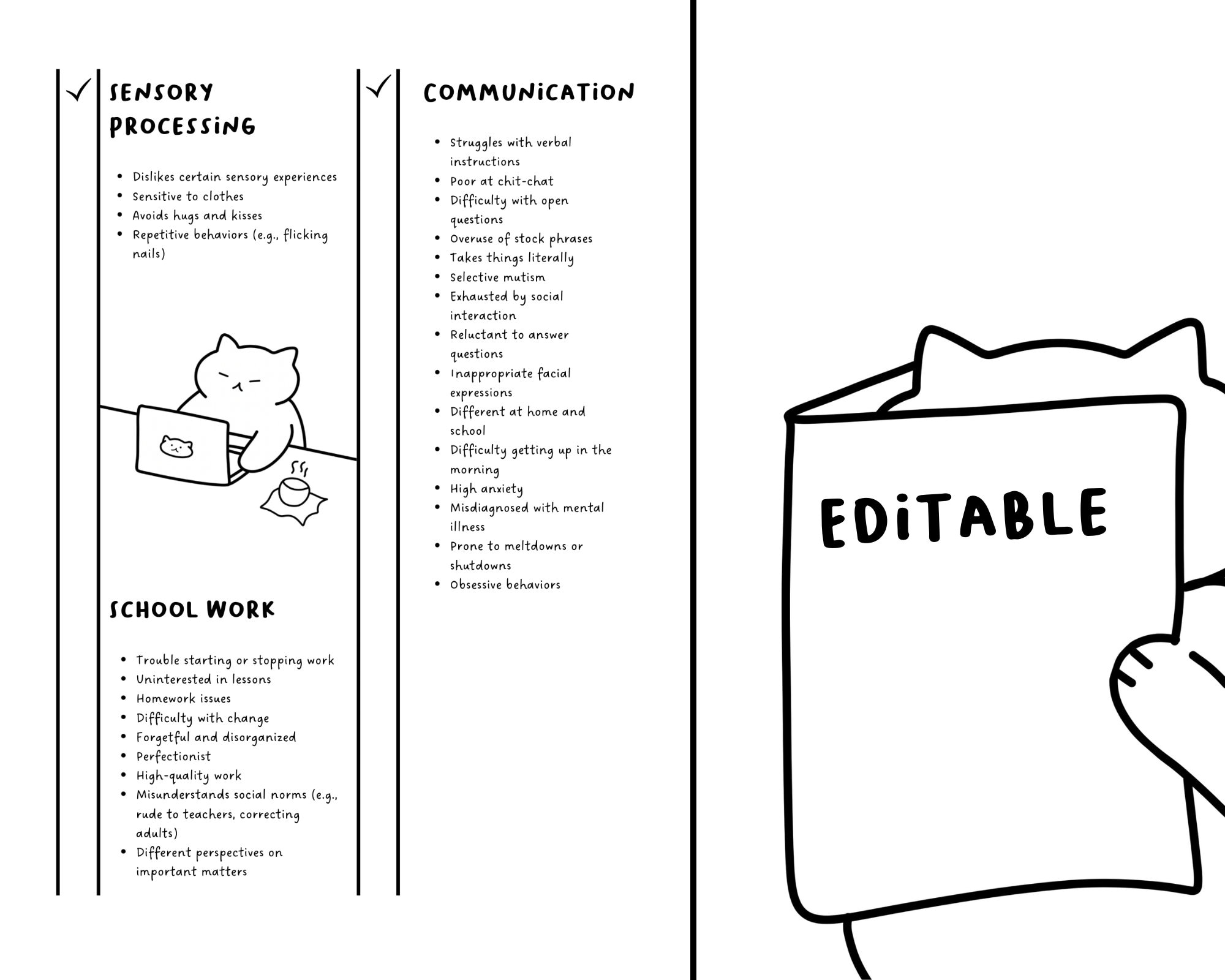 PDF | Autism in Girls Checklist | Understanding & Support Guide ...