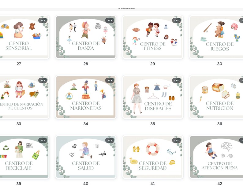 Spanish Version | DAYCARE CENTER SIGNS : Get Organized With These ...