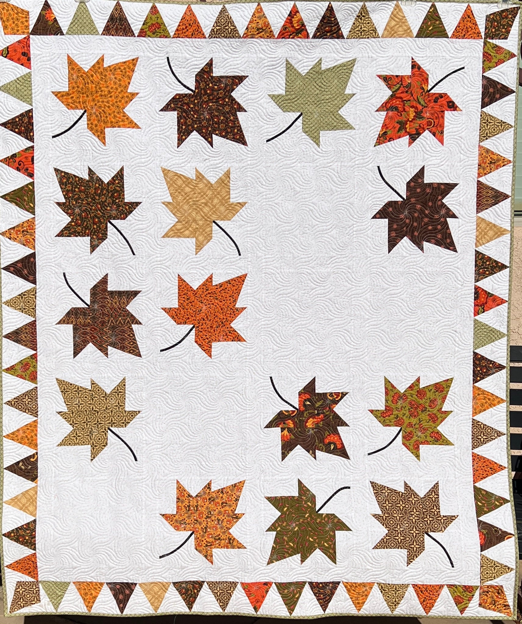 Let It Fall Quilt Kit - Etsy