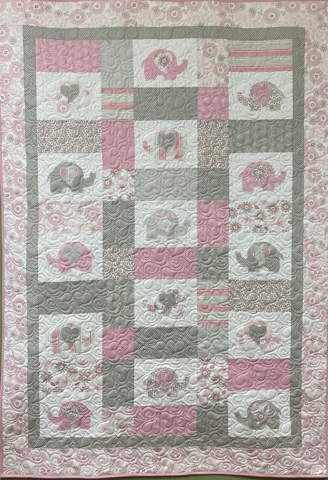 Ellie Crib Size Quilt Kit - Etsy
