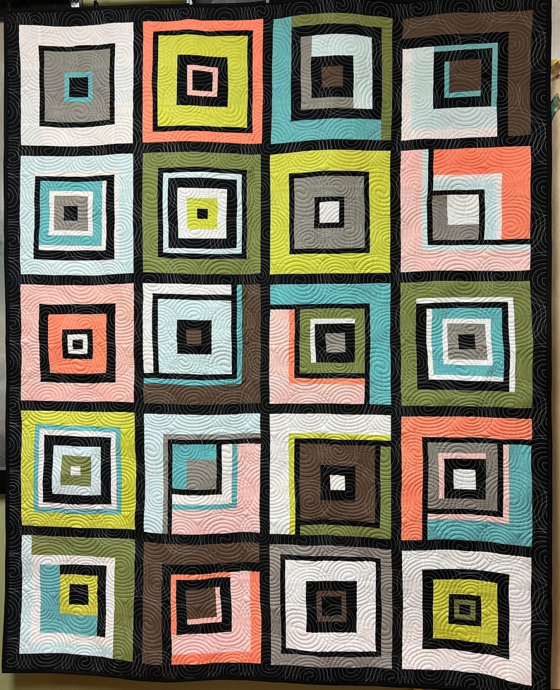 Urban Cabin Quilt Kit - Etsy