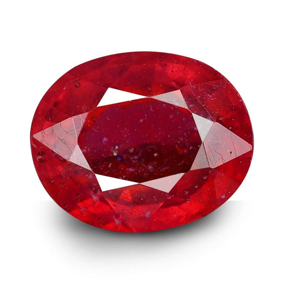 Natural Certified Red Ruby Gemstone Natural Unheated Ruby - Etsy