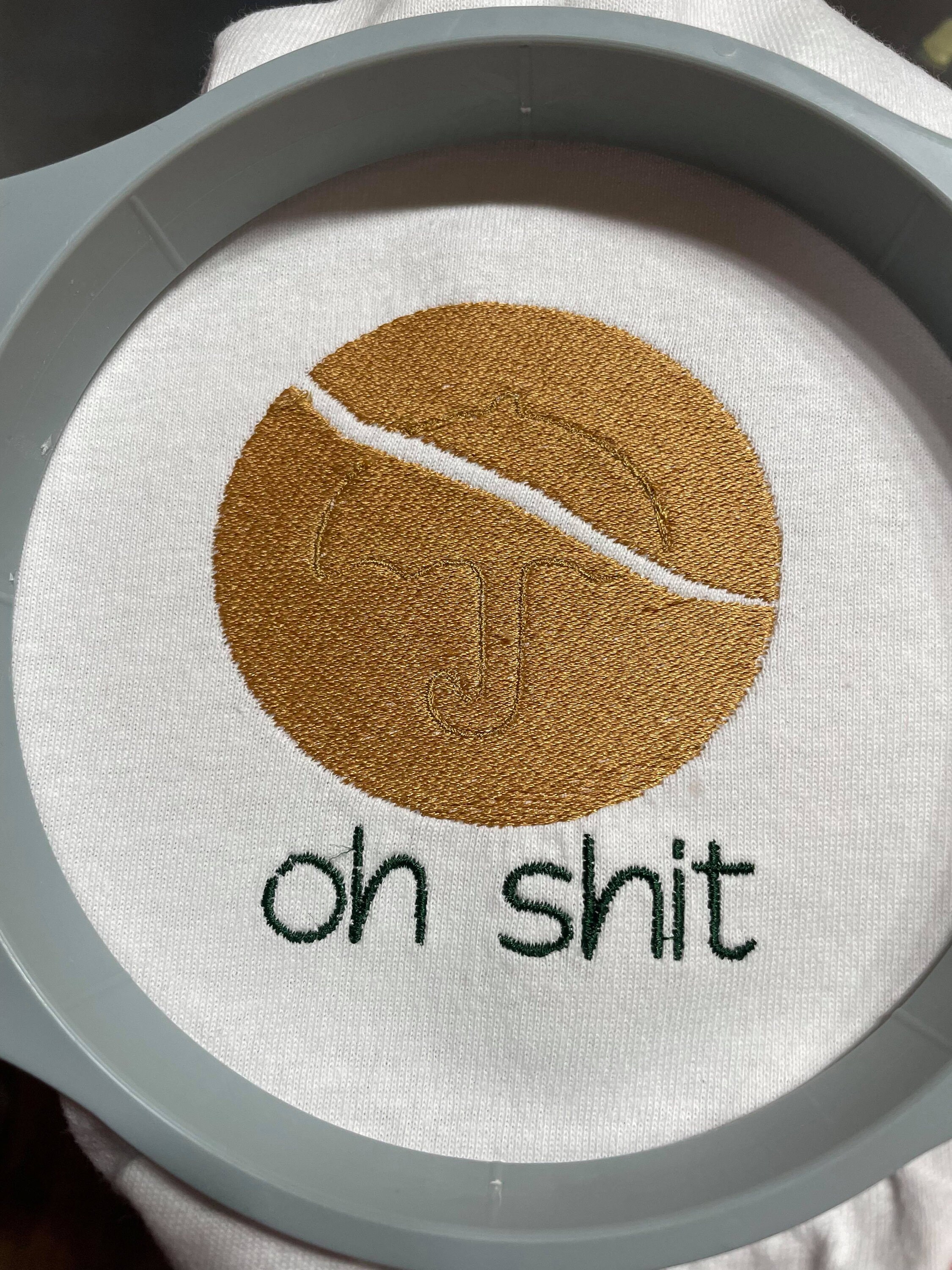 Broken Umbrella Squid Game Dalgona Cookie Embroidery T-shirt - Etsy