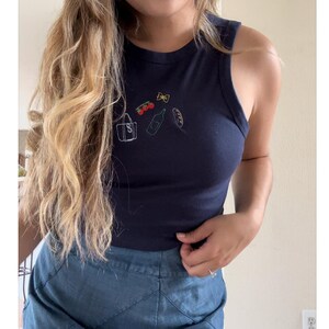 Pasta Embroidery Shirt | Italy Inspired Tank | |cooking Food Tank Top ...