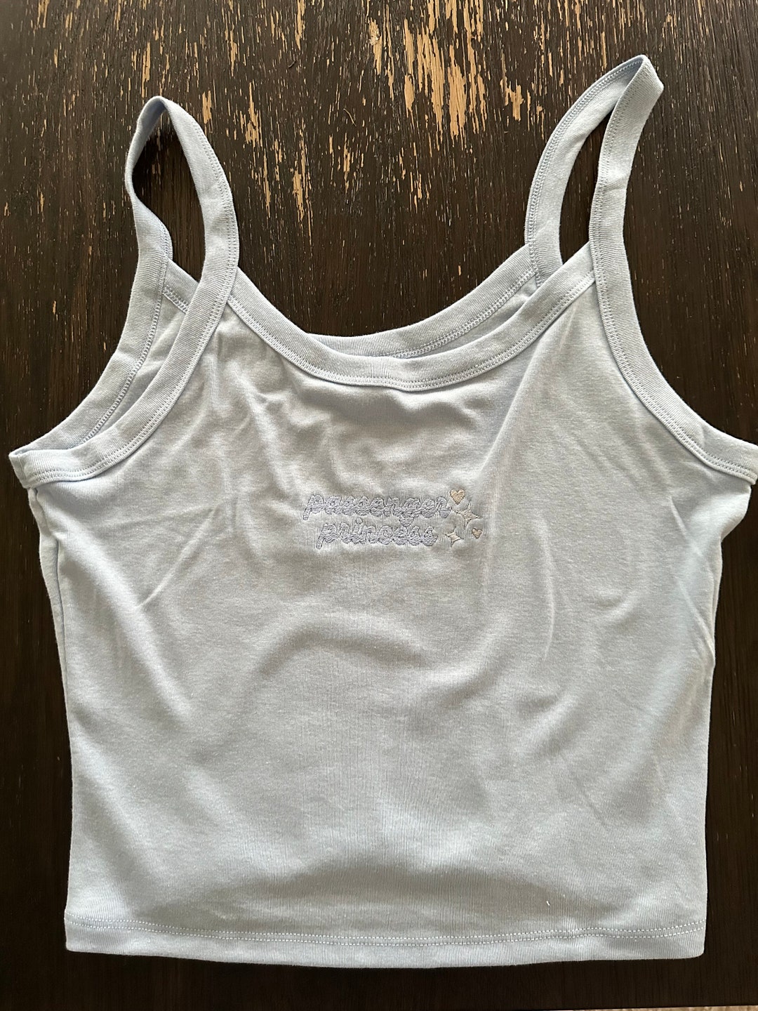 Passenger Princess Blue Tank Crop Top | Princess Tank | Princess ...