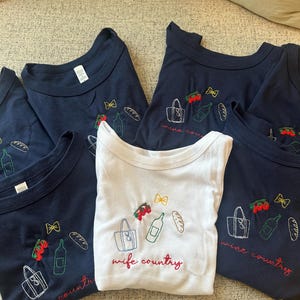 Pasta Embroidery Shirt | Italy Inspired Tank | |cooking Food Tank Top ...