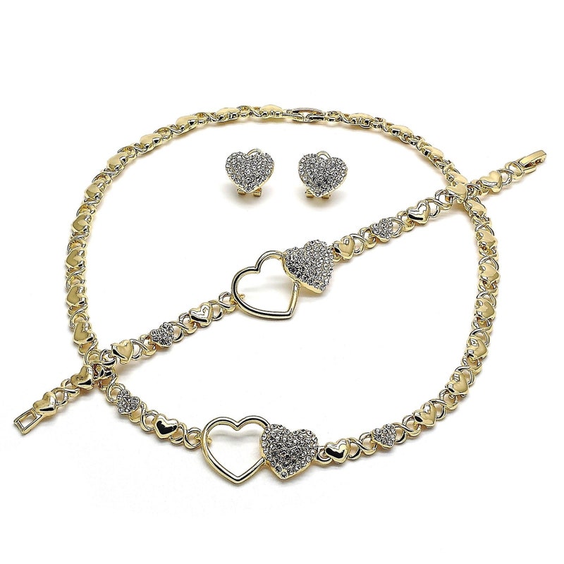 Gioielli Donna Oro 14K Gold Hugs And Kisses Bracelet Hugs & Kisses XO ...