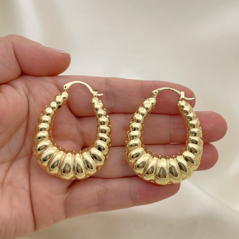 Bold Chunky Earrings - Etsy