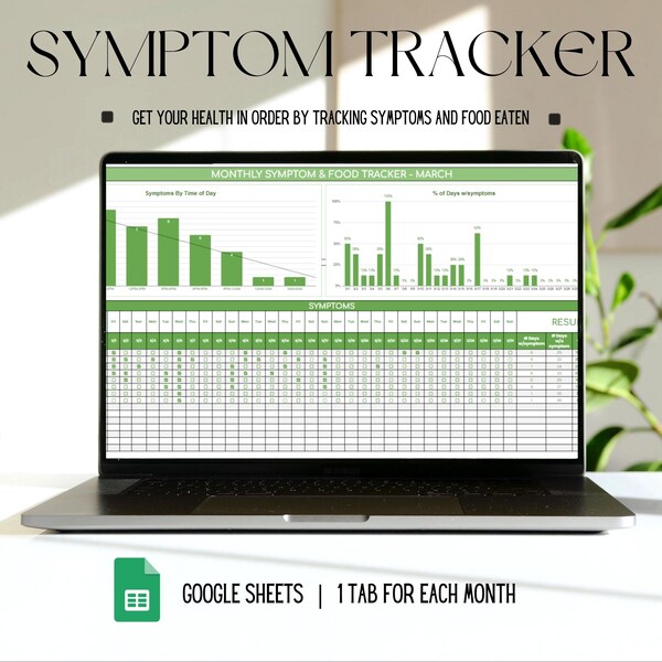 Symptom Tracker - Etsy