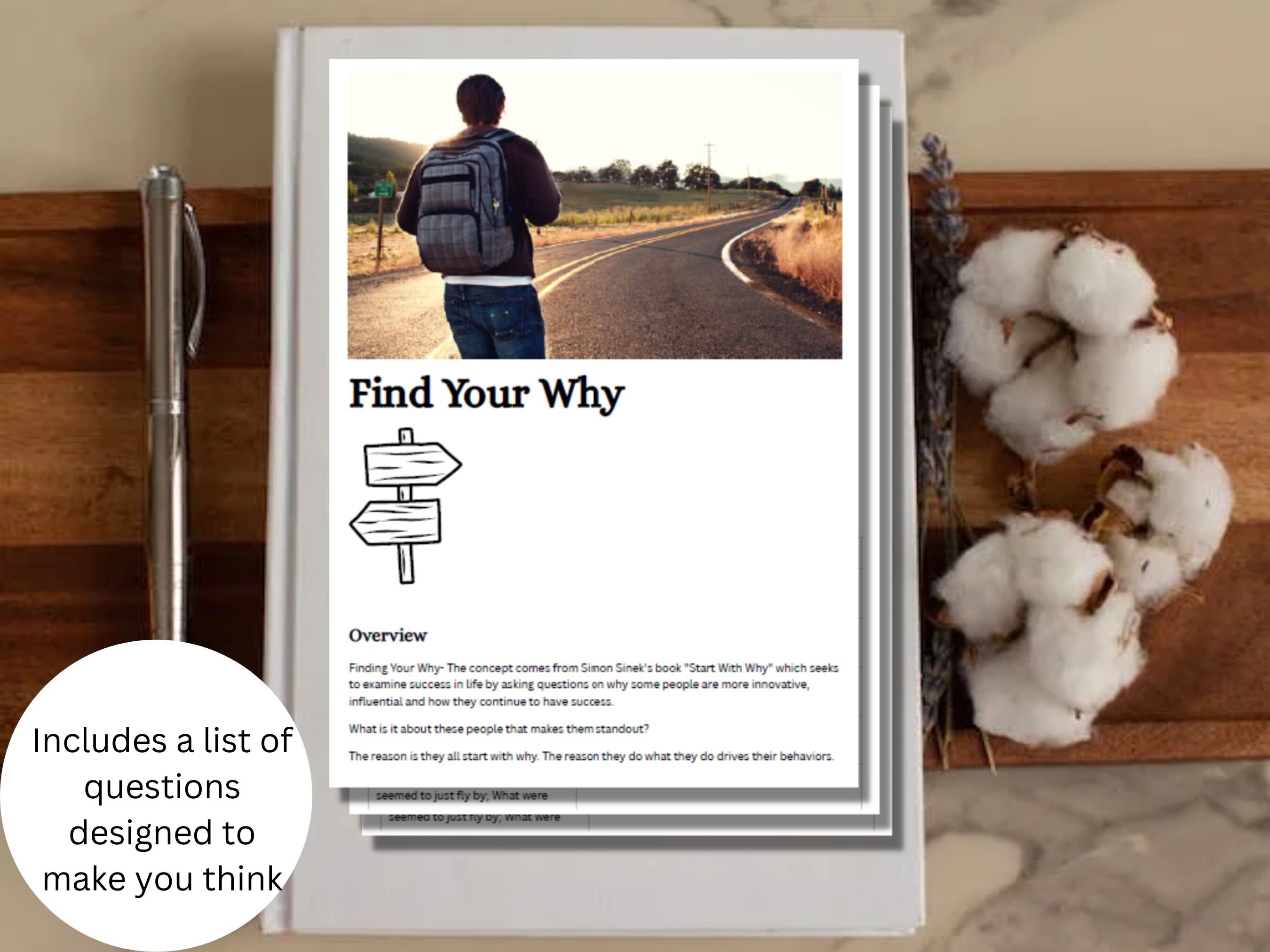 Finding Your Why Worksheet Printable - Etsy