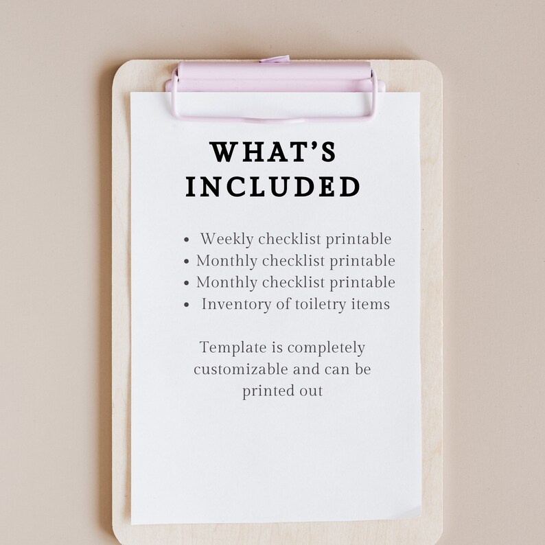 Personal Hygiene Checklist, Hygienic, Cleaning Checklist, Health ...