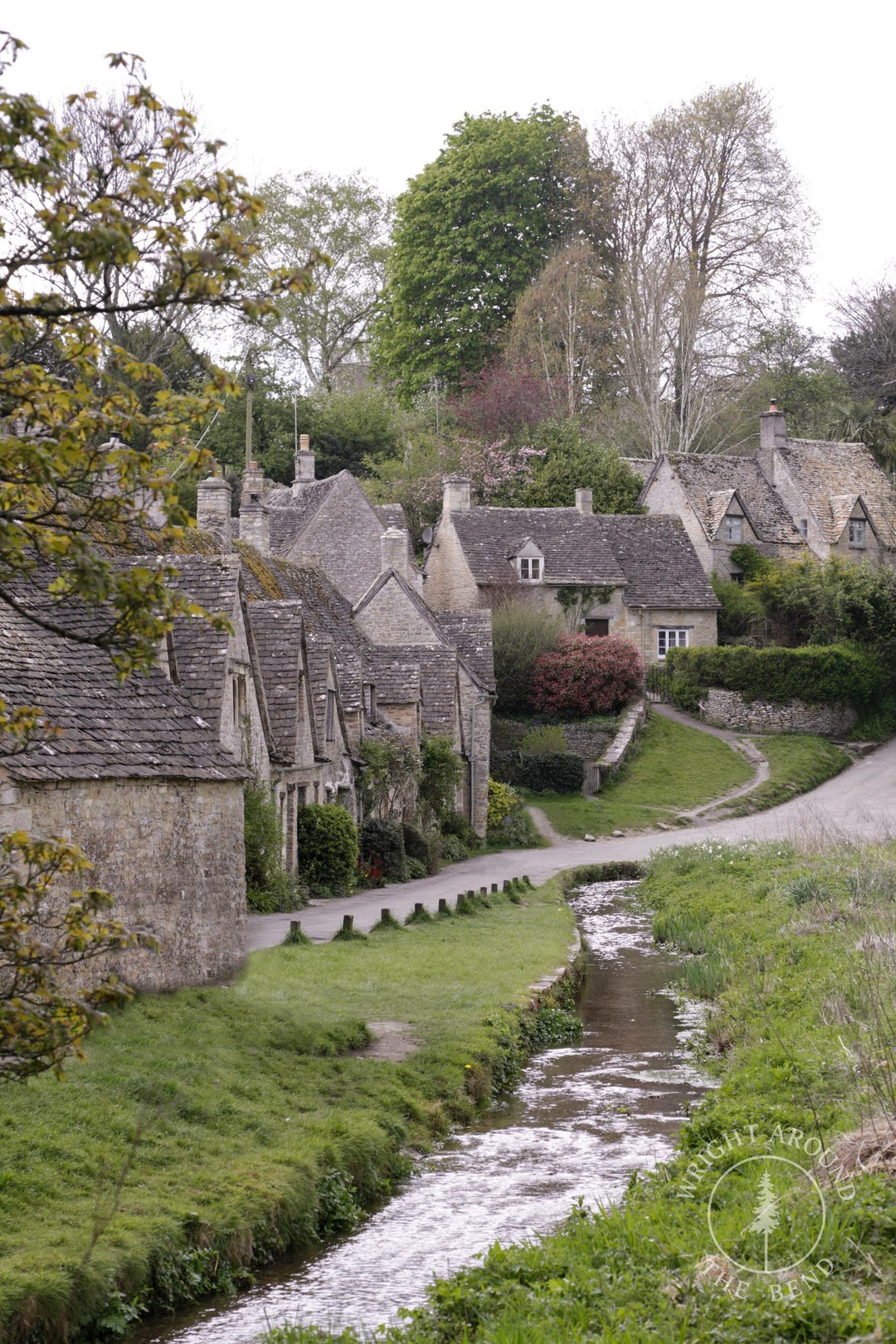 Cotswolds Arlington Row - English Village Wall Art - Historic Stone ...