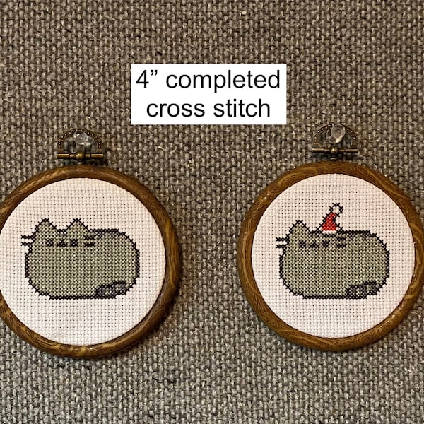 Pusheen Cross Stitch - Etsy