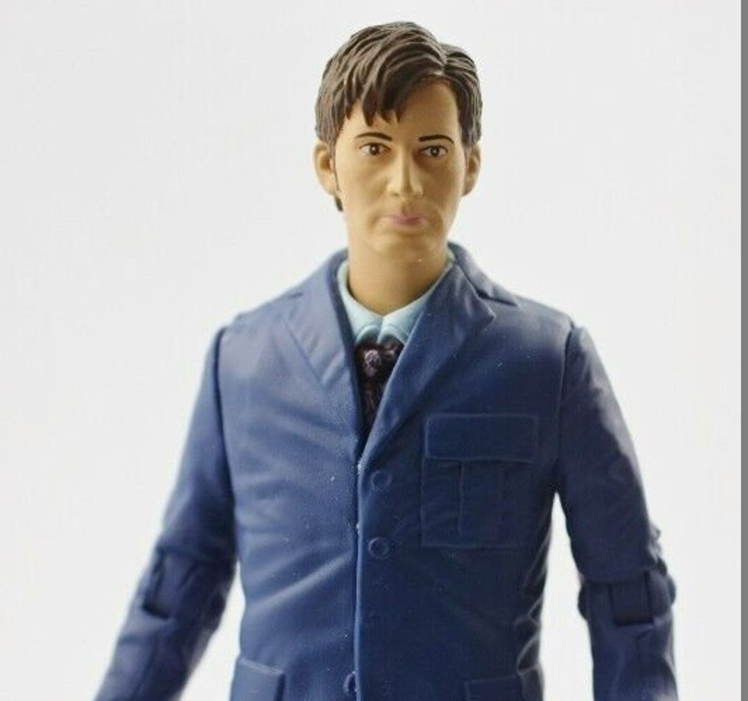 Doctor Who Dr Who 10th Doctor David Tennant 5 Action Figure Blue Suit ...