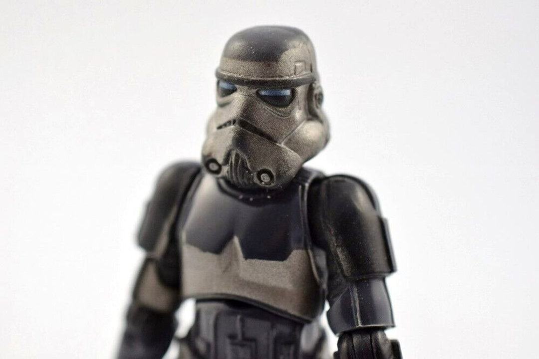 Star Wars Shadow Stormtrooper black/grey 3.75 Inch Action Figure Hasbro ...