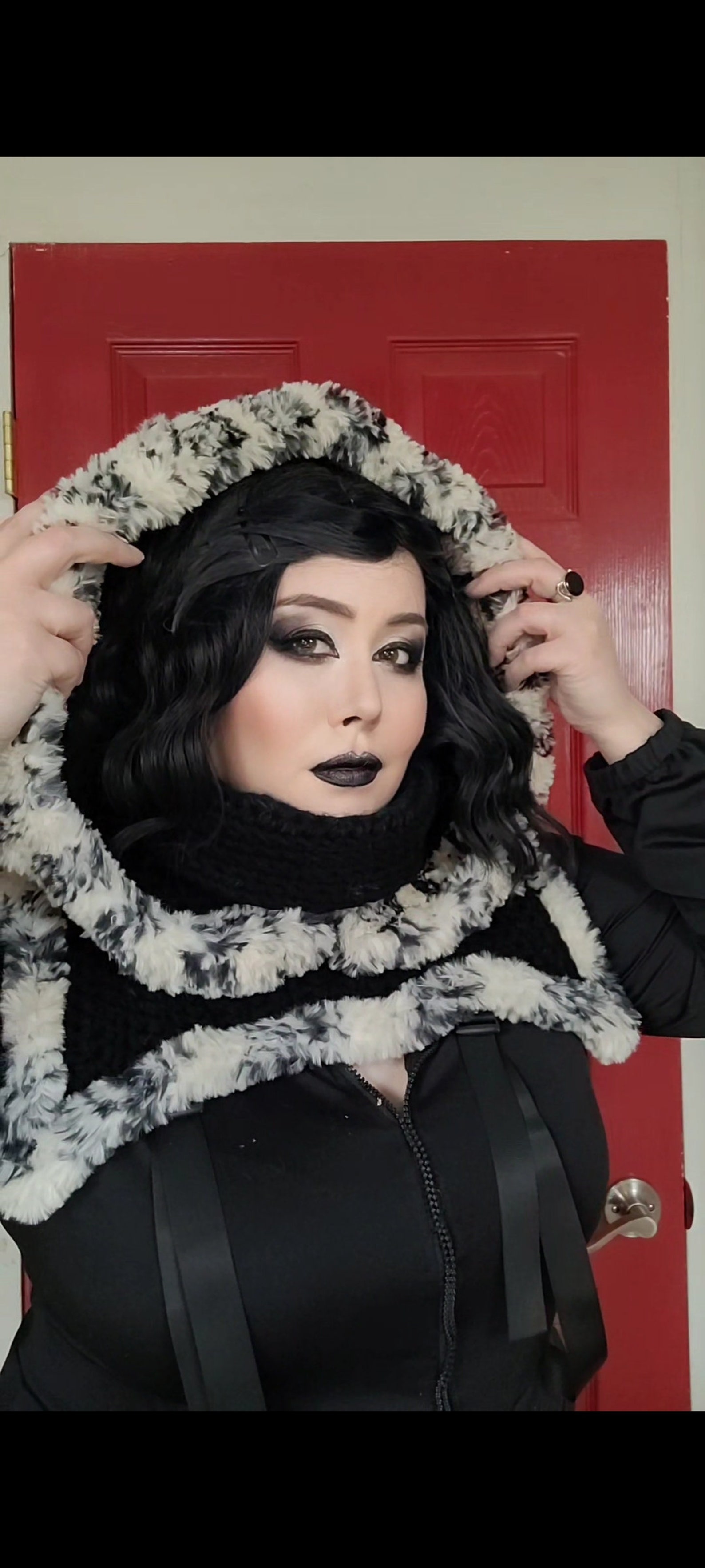 Faux Fur Lined Matrixx Hood - Etsy