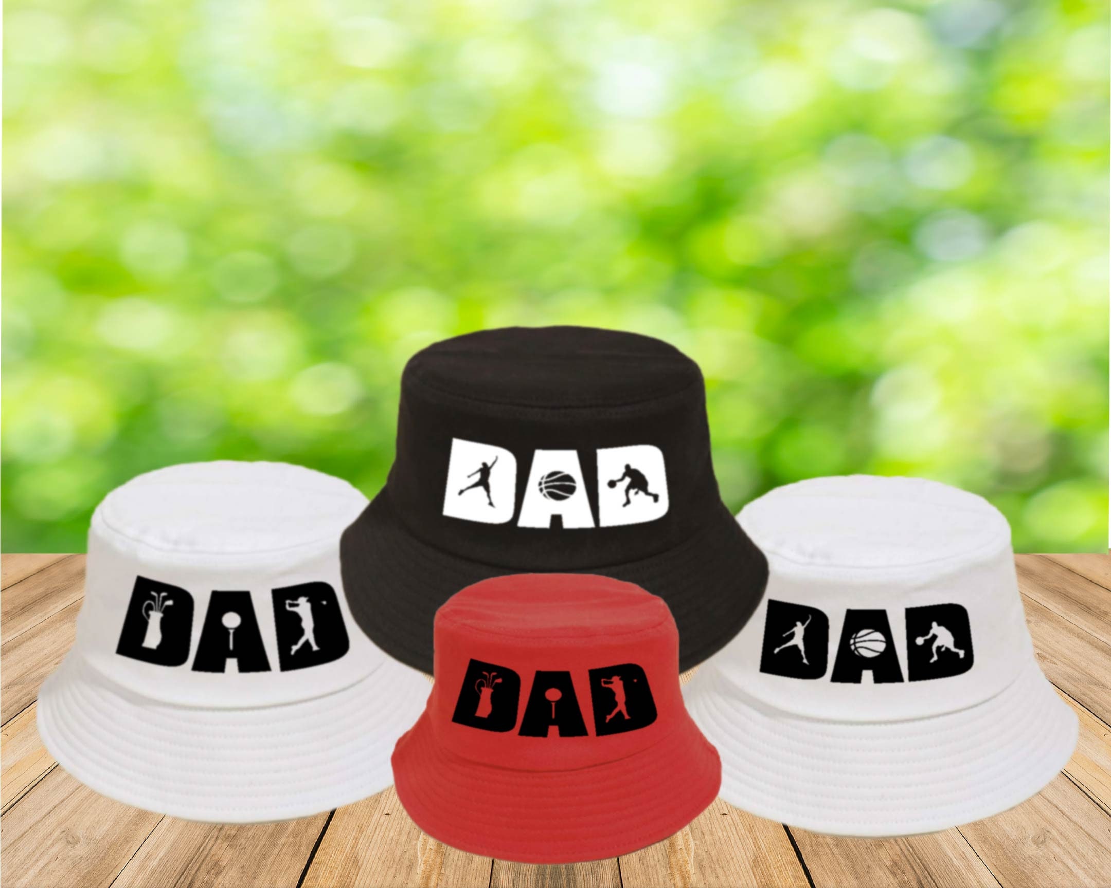 Dad Bucket Hat Foldble Golf Hat Basketball Dad Fashionable Sports Hat ...