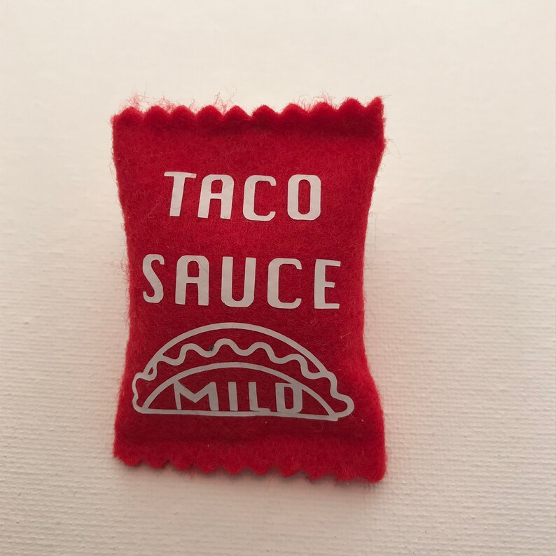 Mini Tacos Play Felt Food - Etsy