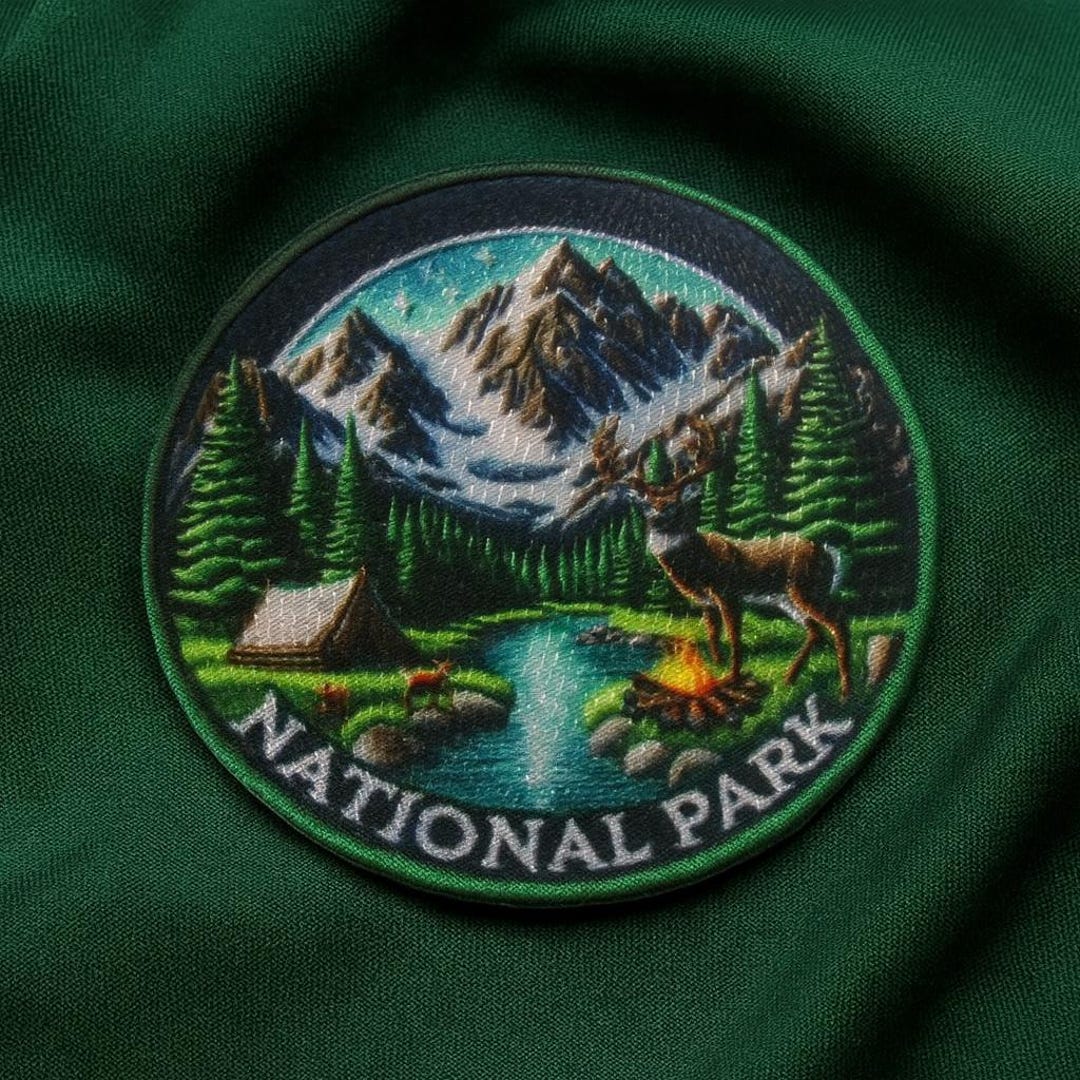 National Park Patch/iron-on Applique for Jackets & Backpacks/clothing ...