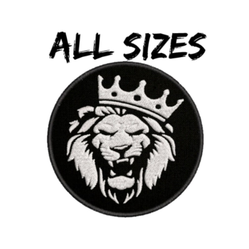 Lion Patch - Etsy