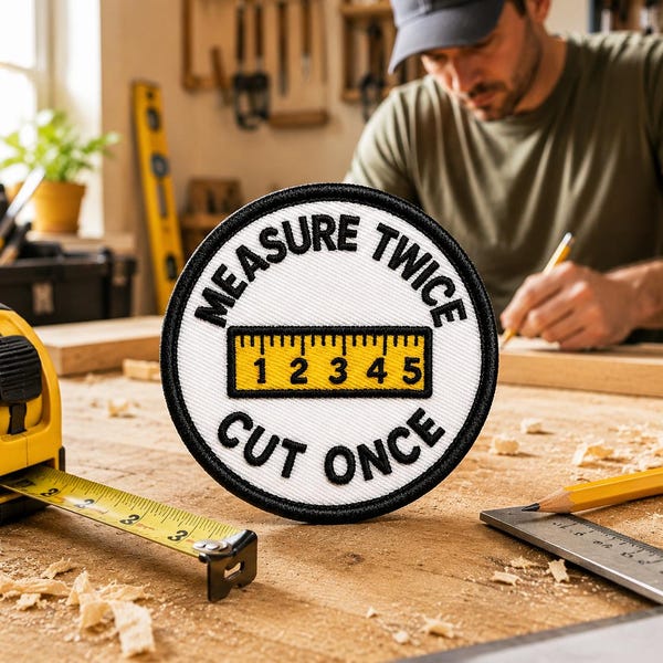 Measure Patch - Etsy