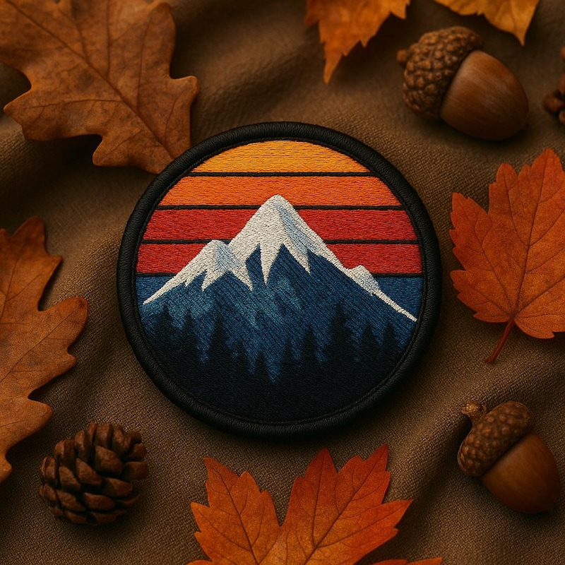 Black Retro Patch - Etsy