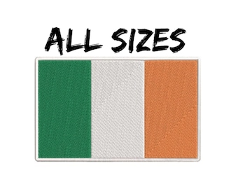 Patch Flag Coat of Arms Shield Emblem Country Embroidered Badge Ireland ...