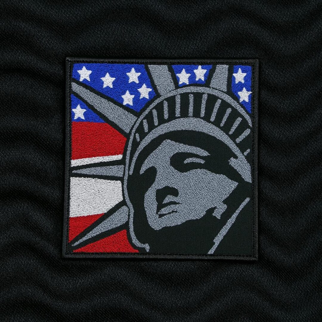 Statue of Liberty Patch/american USA Flag Patch/iron-on Patch/sew-on ...