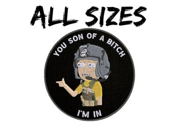 QR Rick Roll Patch Fully Embroidered Never Gonna Give You up - Etsy