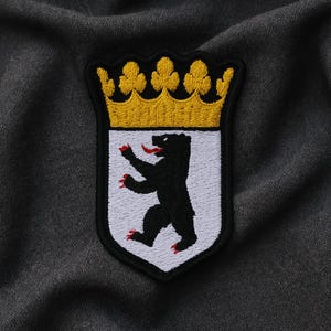 Coat of Arms Bear Patch - Etsy
