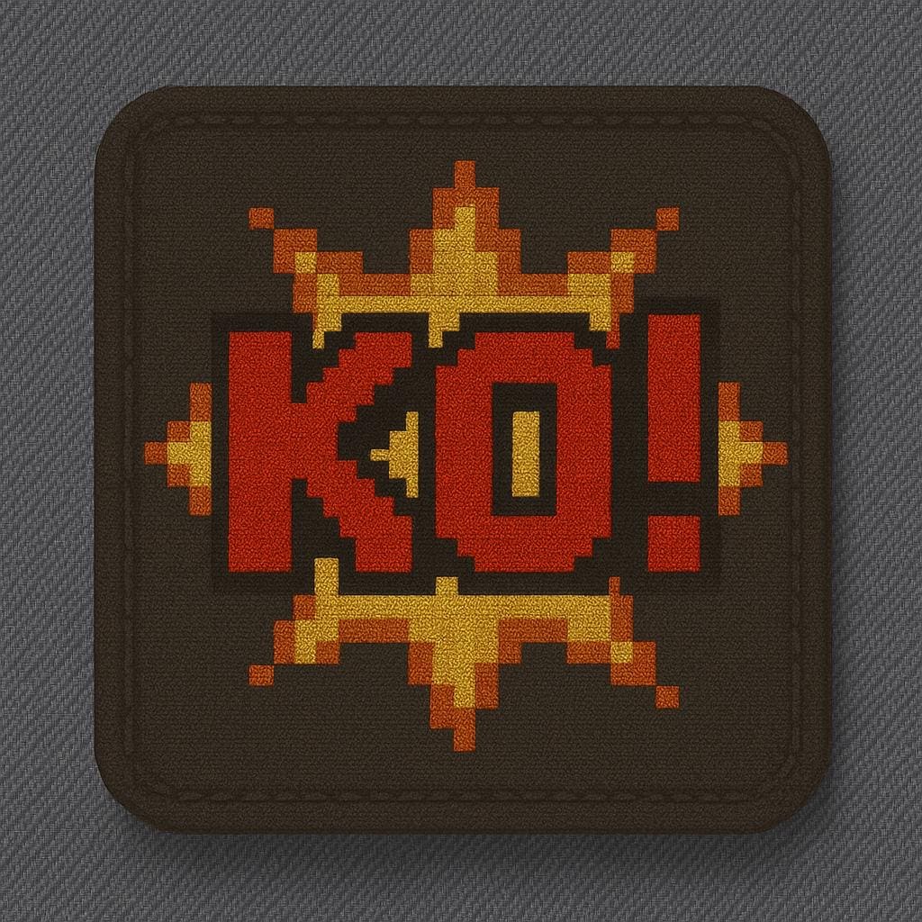 Retro Gamer Logo Patch/iron-on Patch/classic Games/sew-on Applique for ...
