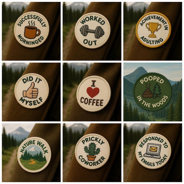 Adult Merit Badges - Etsy