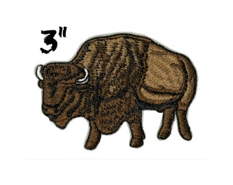 Buffalo Bison Patch - Etsy