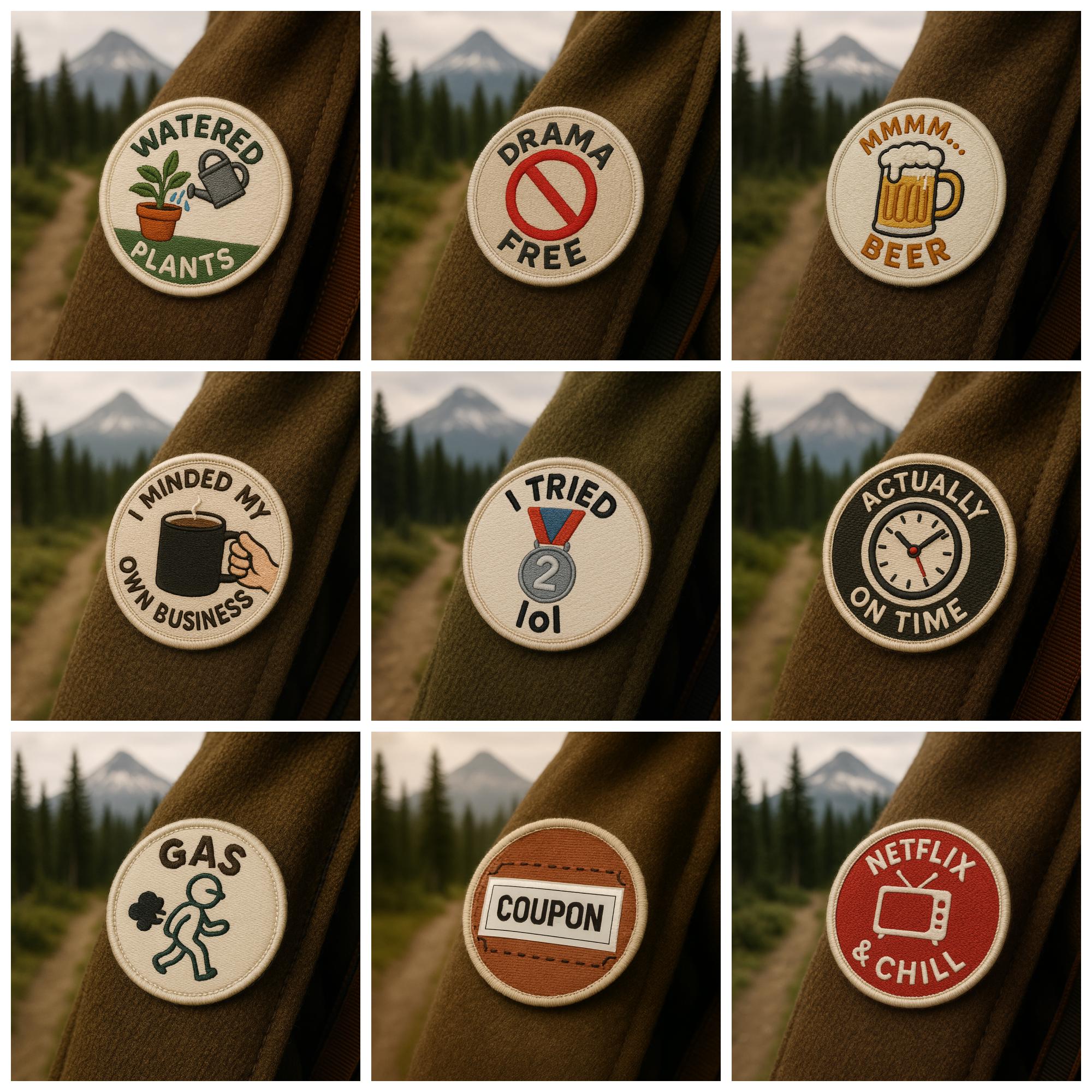 Adult Merit Badges - Etsy
