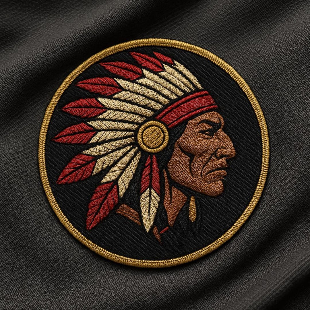 Apache Patch/warrior Patch/iron-on Patch/native American Patch/sew-on ...
