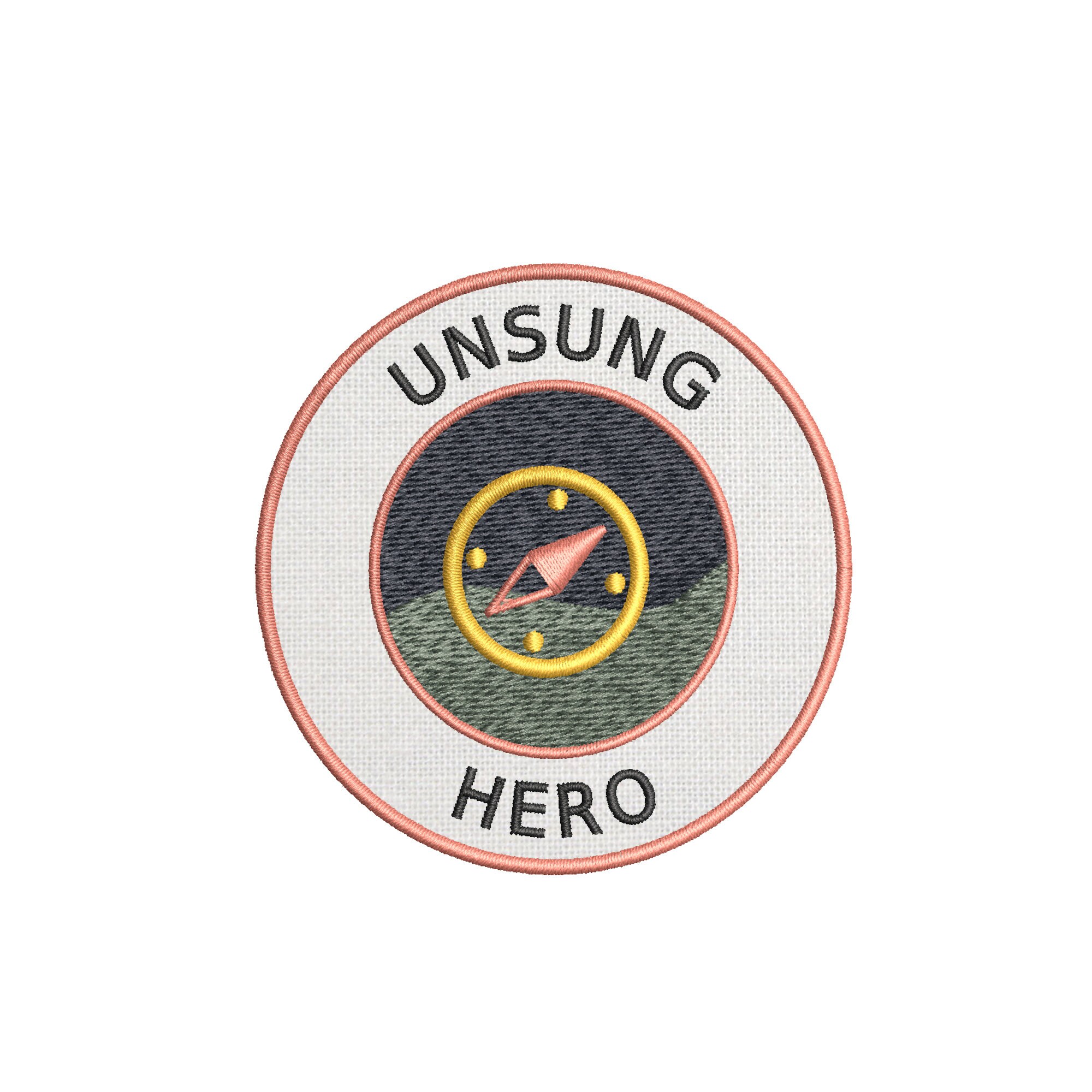 Unsung Hero Achievement Merit Badge Embroidered Patch - Etsy